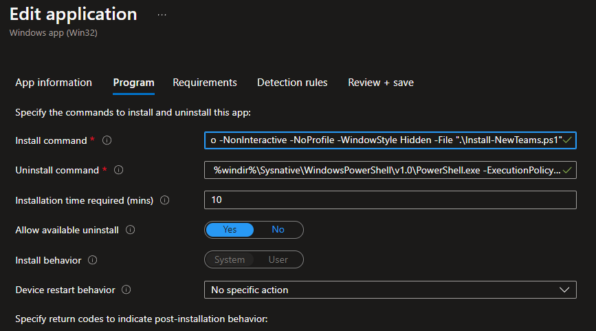 Install New Teams client with PowerShell with or without content - CCMEXEC.COM - Enterprise Mobility